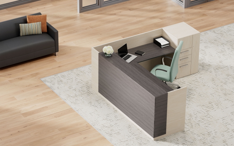 Canvas Reception Typical 64-3 | Indiana Furniture